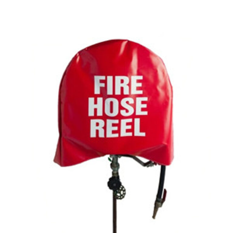 Fire Hose Reel Cover - Red PVC - EMI
